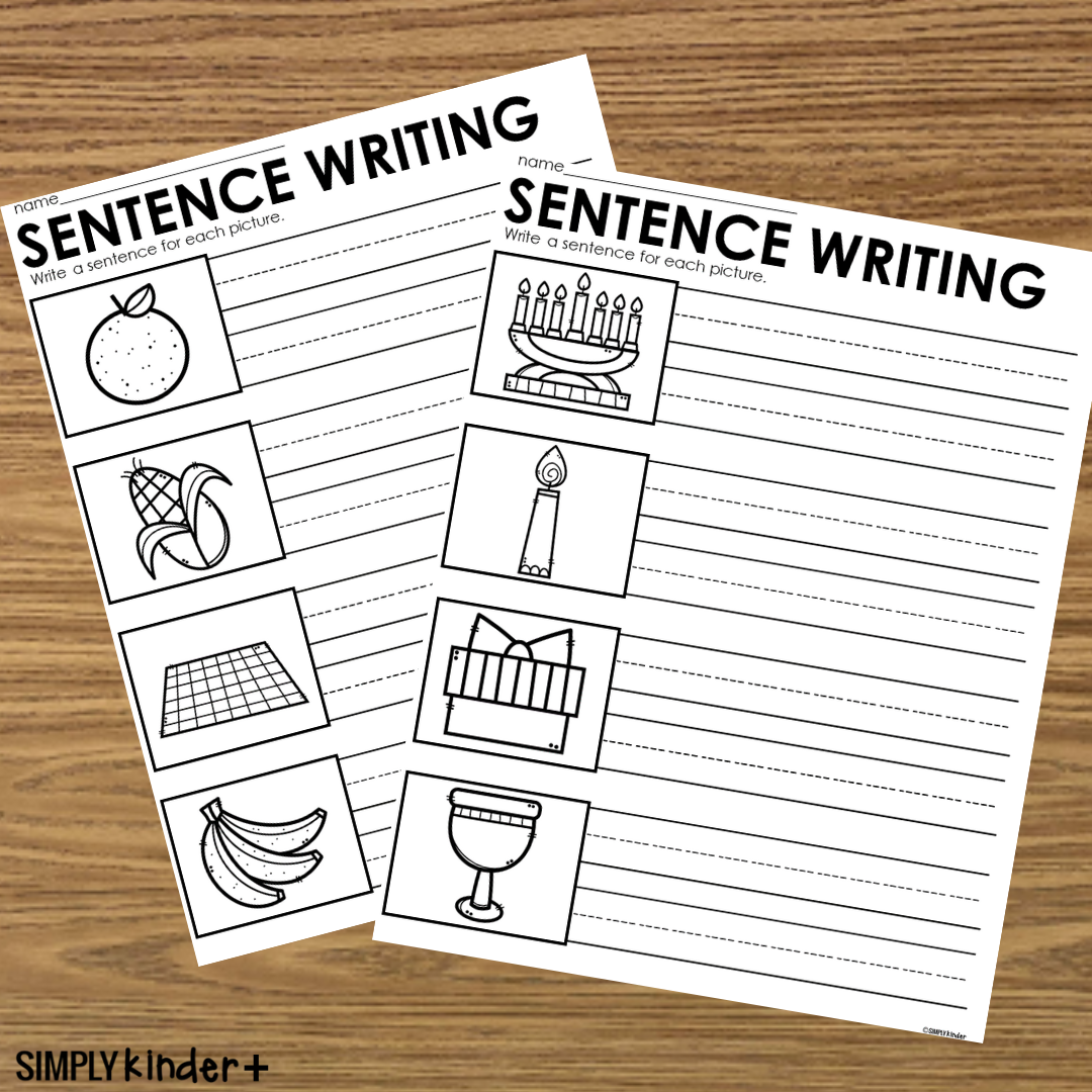 Kwanzaa Word Bank Writing Center - Simply Kinder + Printable Membership