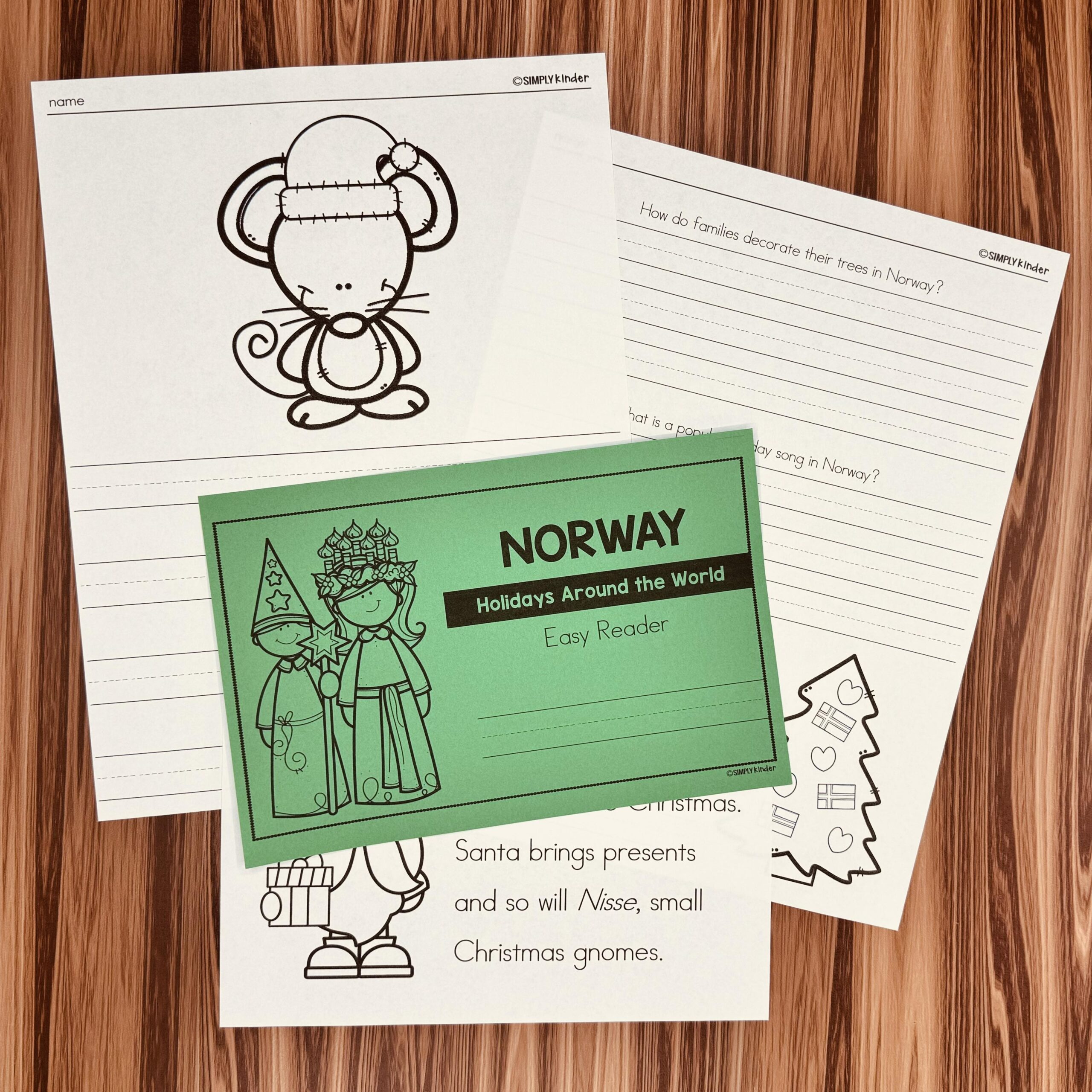 Norway Holidays Around the World Easy Reader - Simply Kinder ...