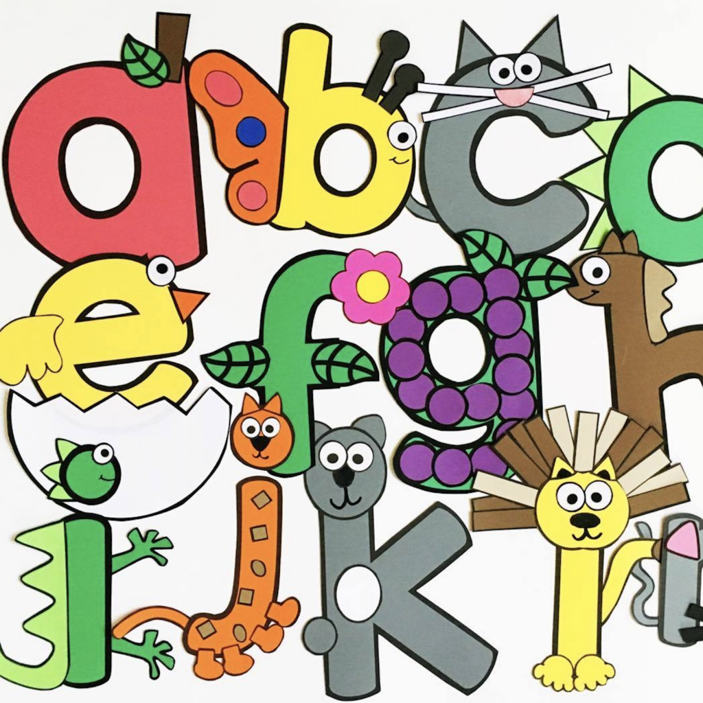 Lowercase Alphabet Crafts - Simply Kinder + Printable Membership
