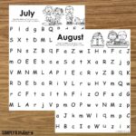 Monthly Alphabet Letter Naming Fluency - Simply Kinder + Printable ...