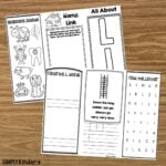 Letter L Alphabet Brochures - Simply Kinder + Printable Membership