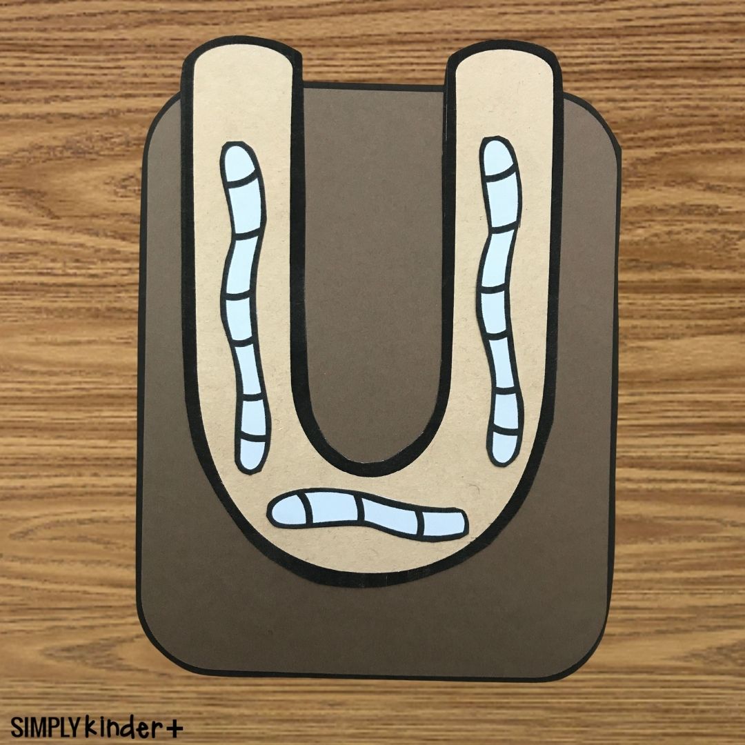 Uppercase Letter U Alphabet Craft - Simply Kinder Plus Uppercase Letter U Alphabet Craft - Simply Kinder Plus