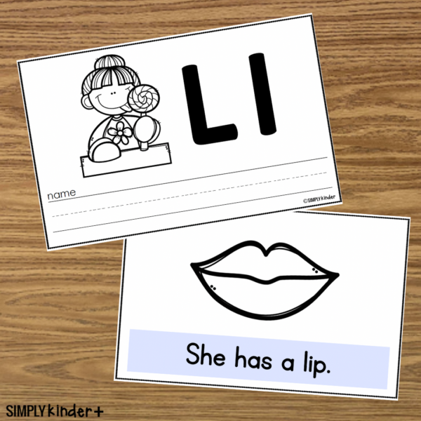 Letter L Sight Word Book - Simply Kinder + Printable Membership
