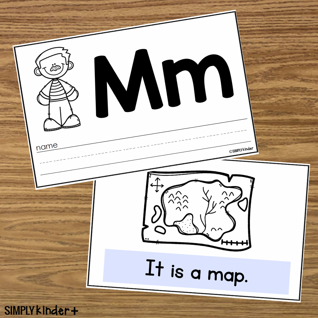 Letter M Book