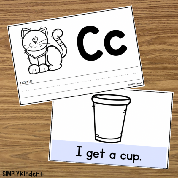 Letter C Sight Word Book - Simply Kinder + Printable Membership