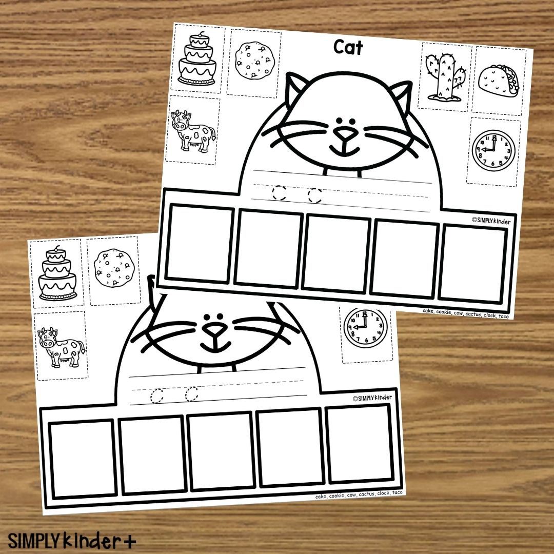 Letter C Fun Alphabet Hat - Simply Kinder + Printable Membership