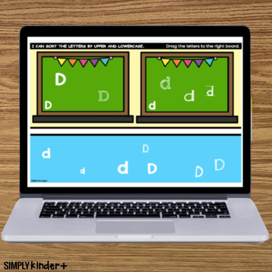 Letter D Digital Alphabet - Simply Kinder + Printable Membership