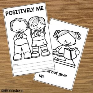 Positively Me Easy Readers - Simply Kinder + Printable Membership
