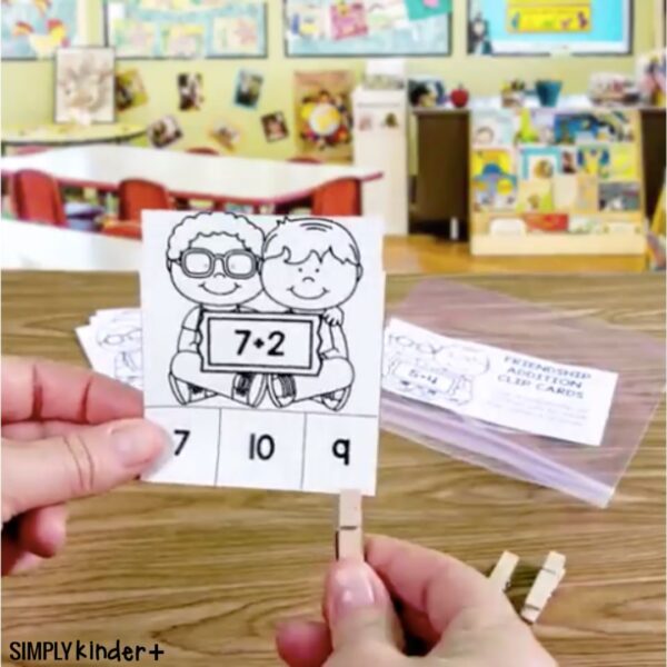 Friendship Addition Send Home Center - Simply Kinder + Printable Membership