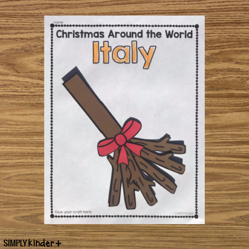 Italy Craft - Simply Kinder + Printable Membership
