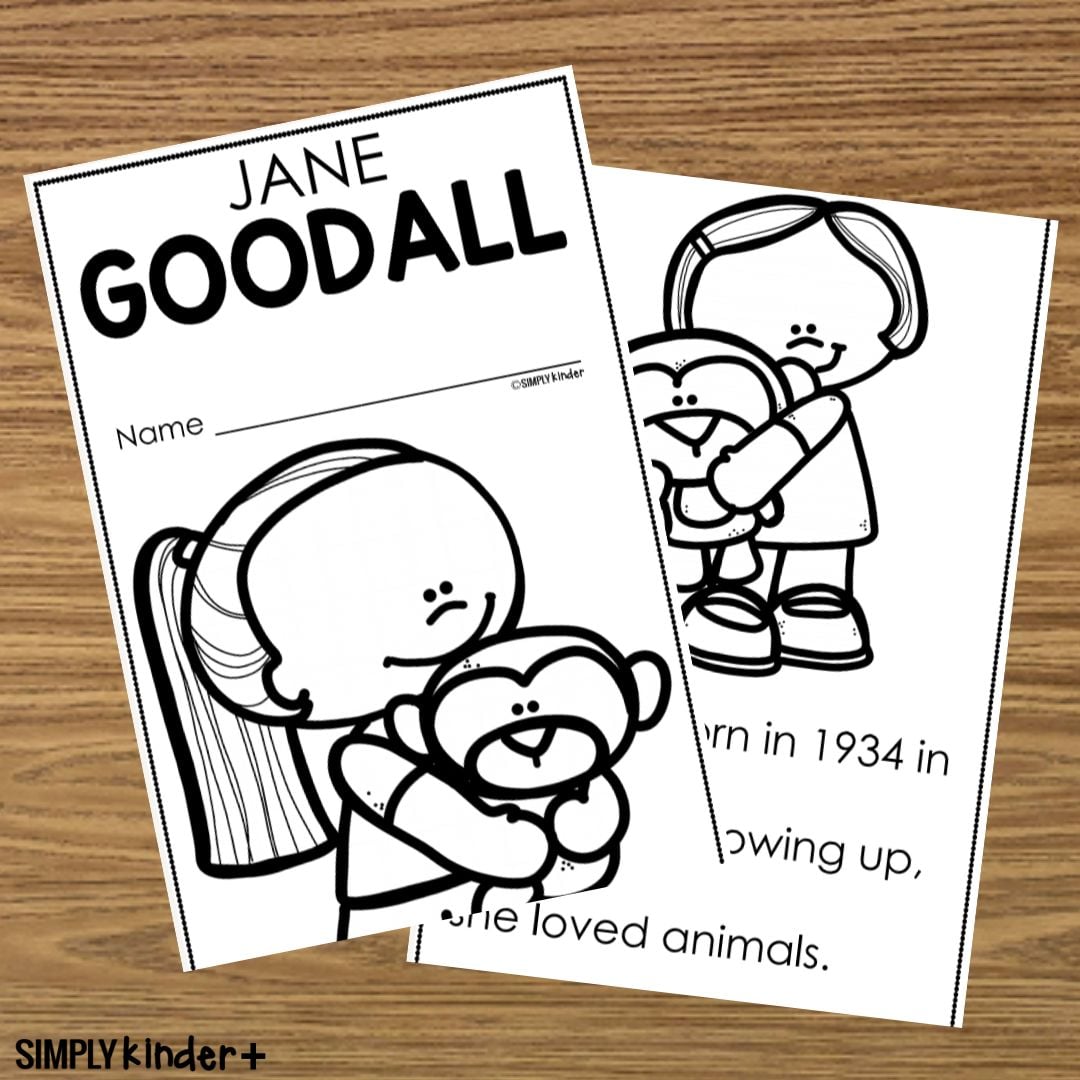 Jane Goodall Printable Articles