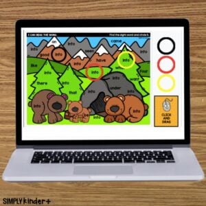 Digital Sight Word Into- Dolch, Primer, Fry - Simply Kinder + Printable ...