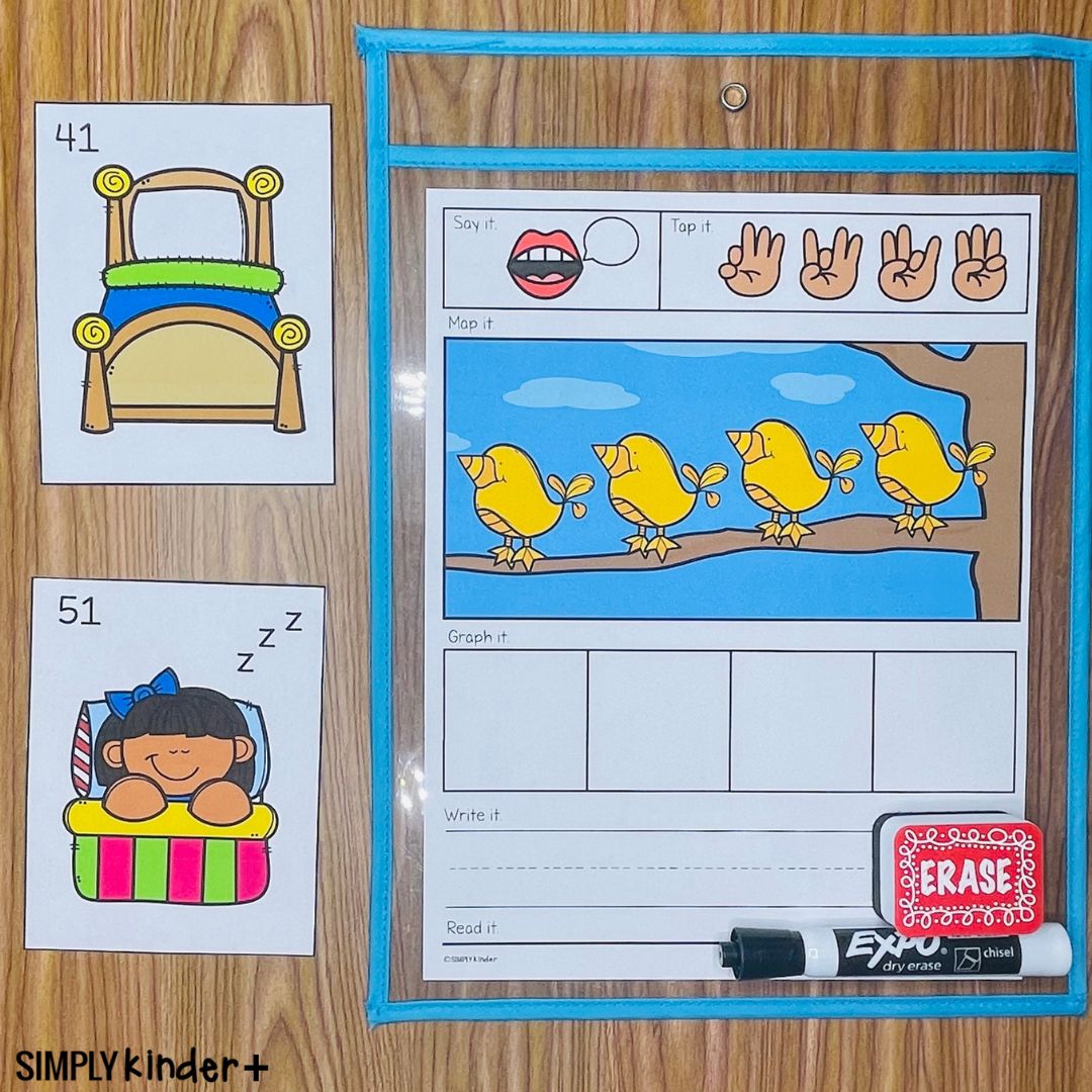 Word Mapping for Orthographic Mappinng Sample - Simply Kinder ...