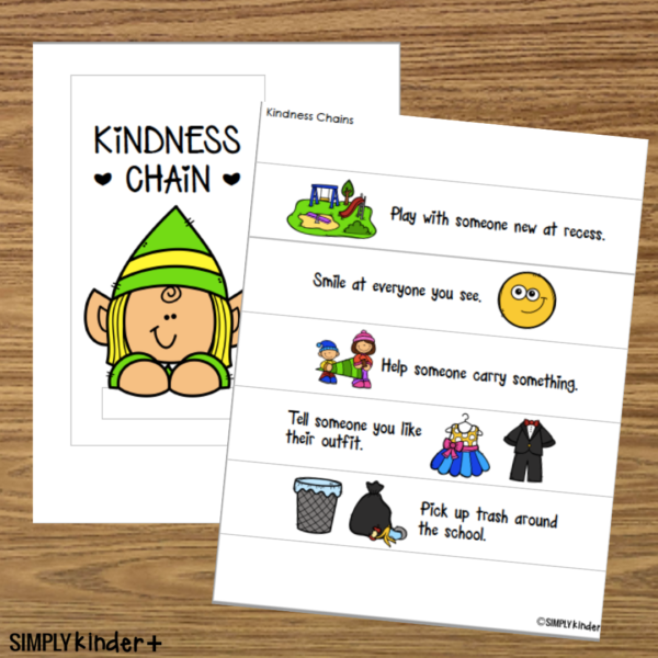Kindness Chain - Classroom Kindness Elf - Simply Kinder + Printable ...