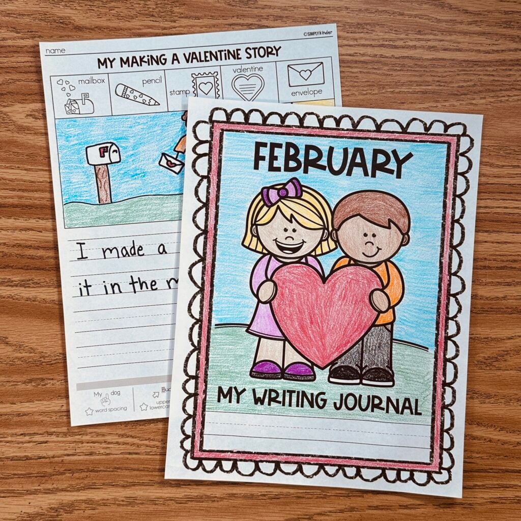 February Writing Prompts - Simply Kinder + Printable Membership