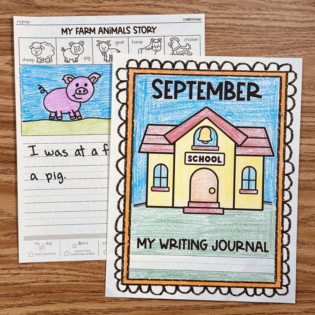 September Writing Prompts - Simply Kinder + Printable Membership