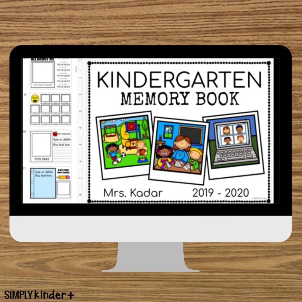 Digital Memory Book for Google Slides™, Google Classroom™, & PowerPoint ...