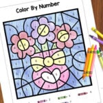 Mothers Day Math Worksheets - Simply Kinder + Printable Membership