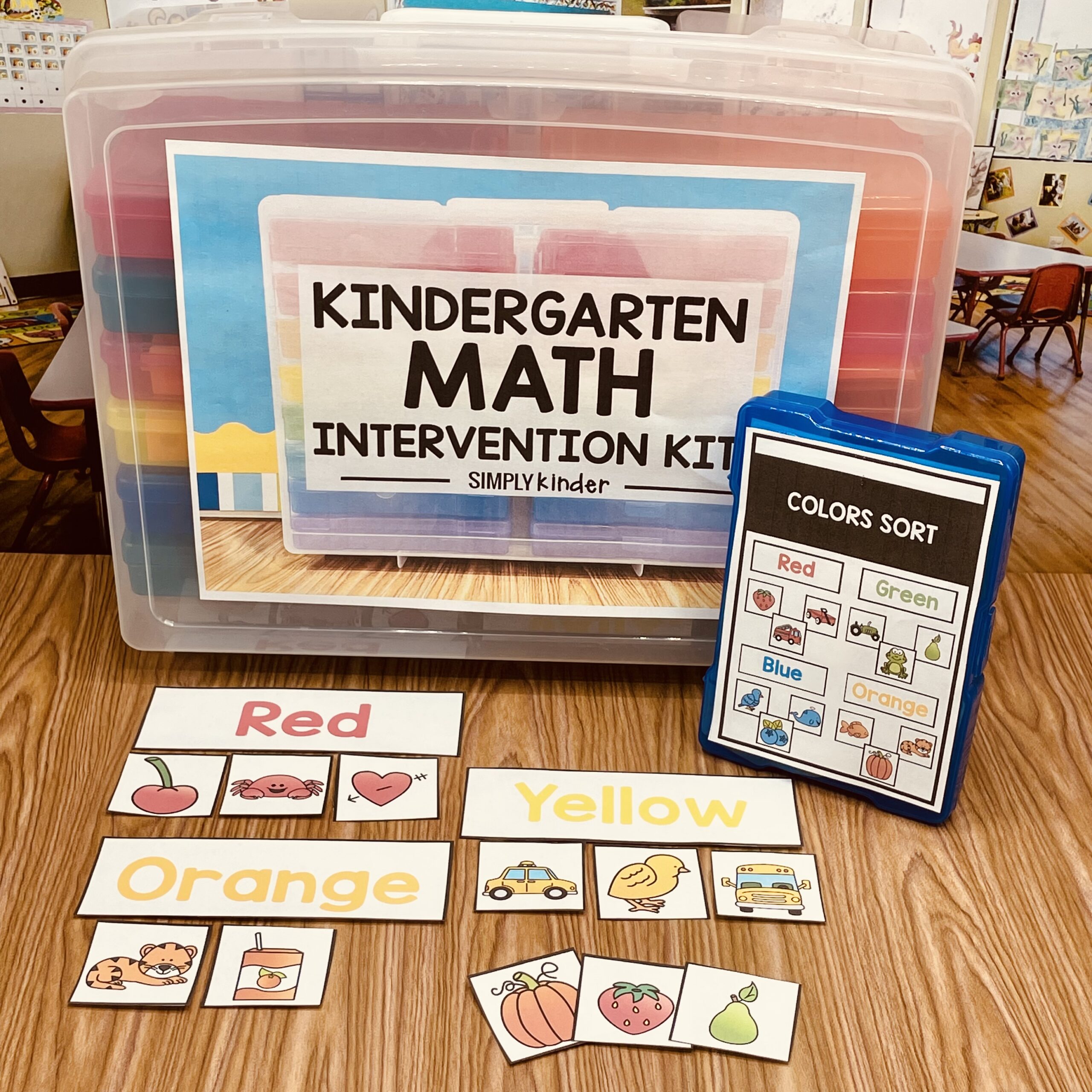 Math Intervention Kit: Color Sorts - Simply Kinder Plus