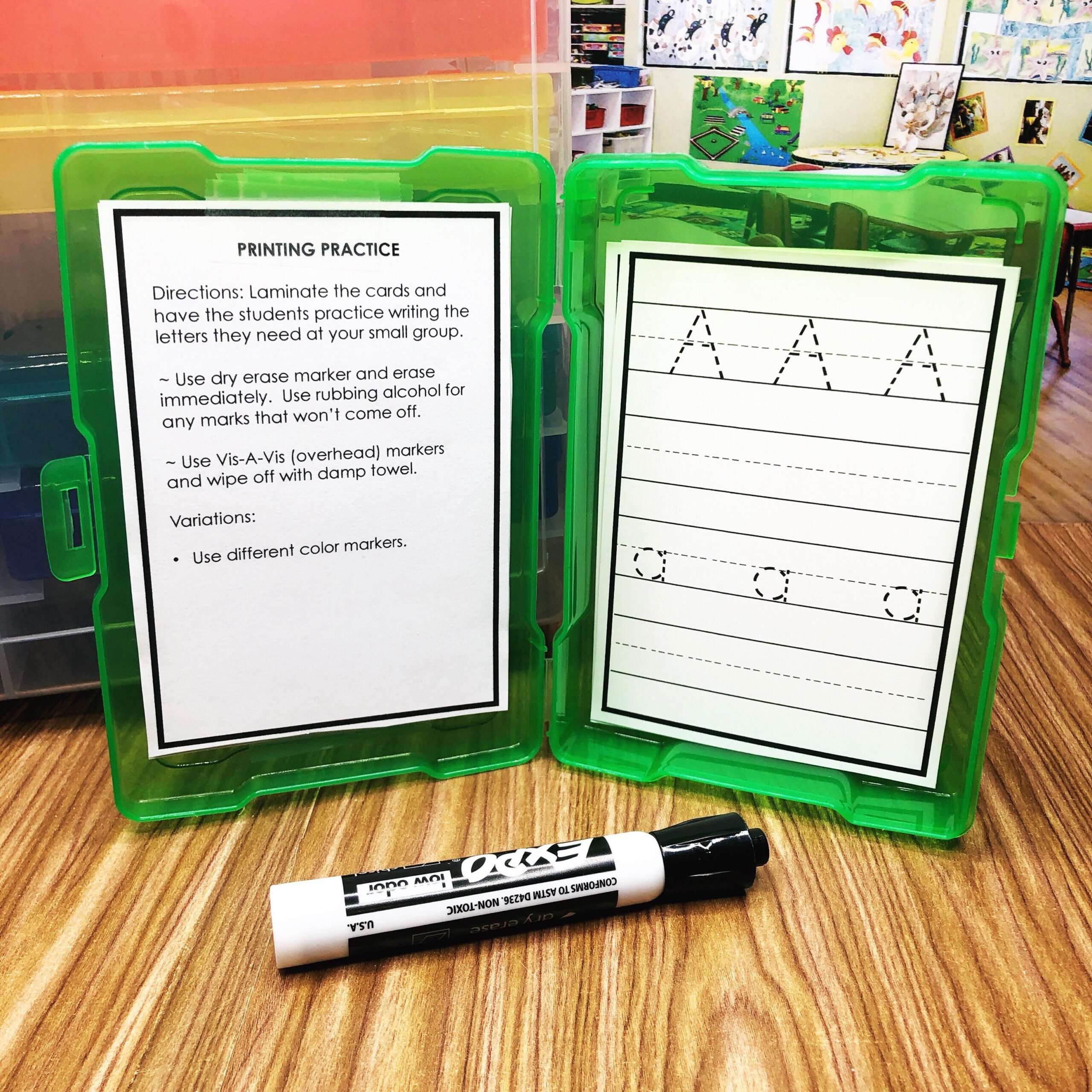 Literacy Intervention Kit: Printing Practice - Simply Kinder Plus