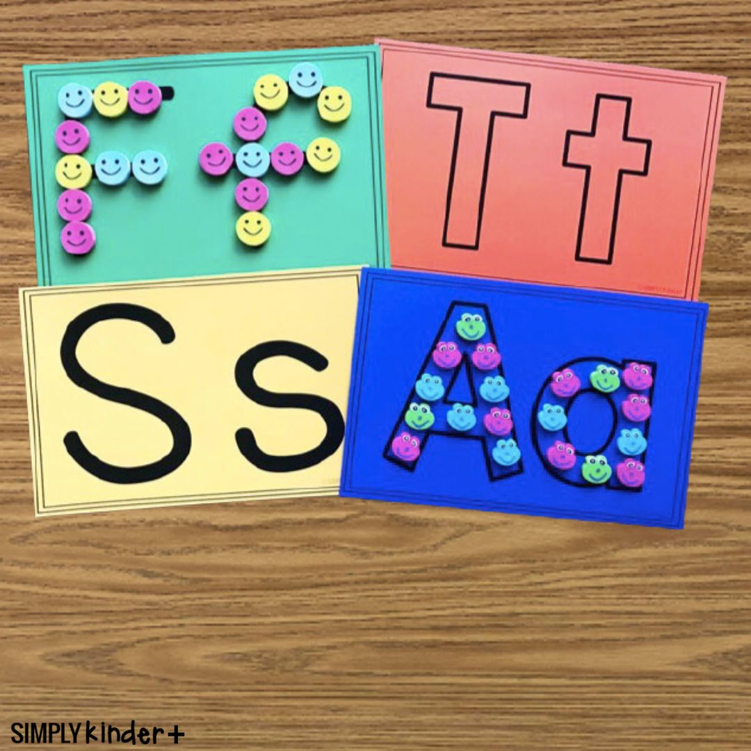 Alphabet - Mini Eraser Activity Set - Simply Kinder + Printable Membership