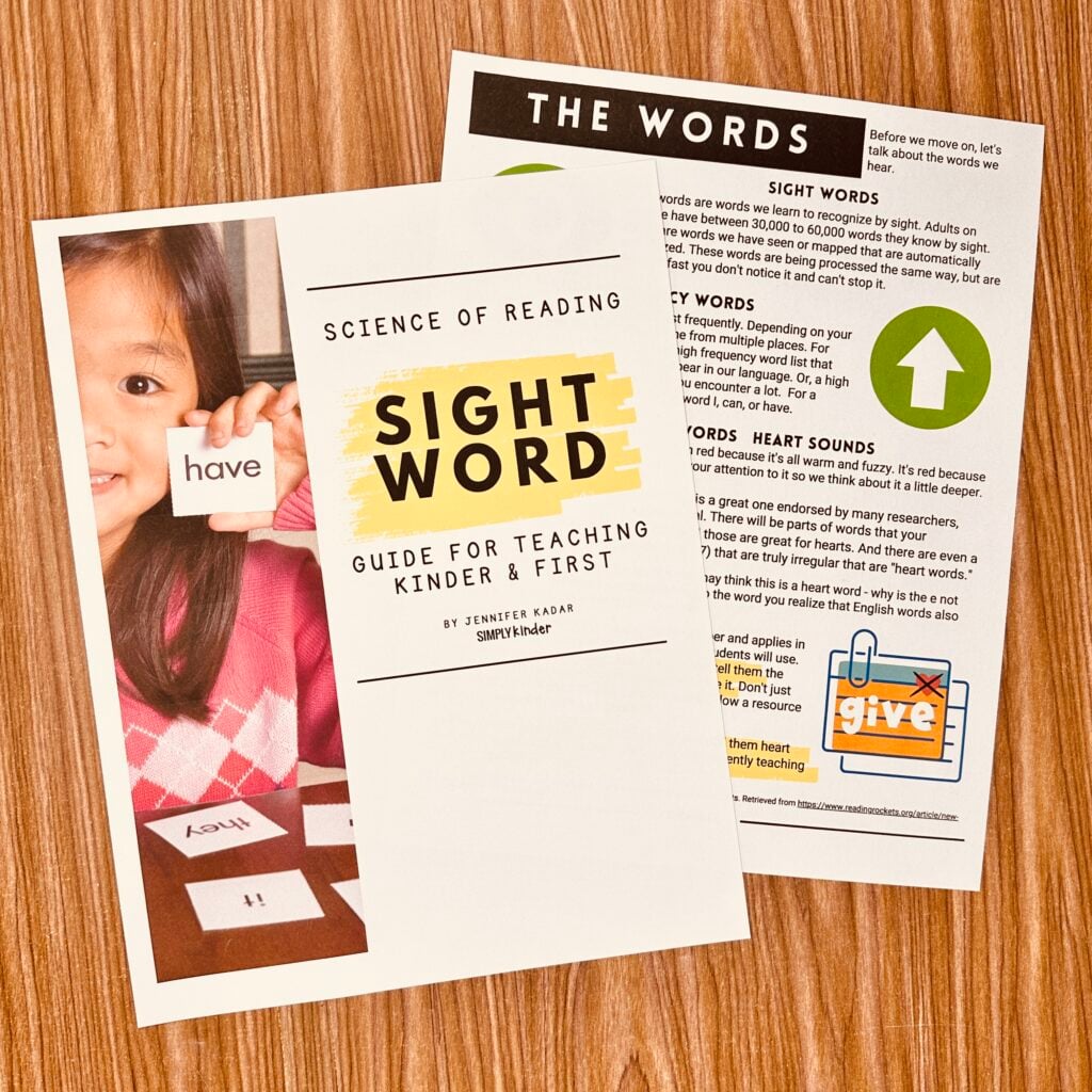 Sight Words Instruction Guide, Science of Reading-Aligned for ...