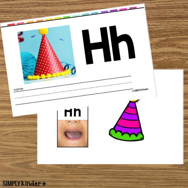 Letter H Alphabet And Sound Mini-Book - Simply Kinder + Printable ...