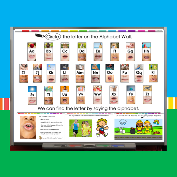 Letter R Alphabet And Sound Slides for PowerPoint and Google - Simply ...