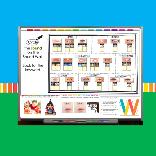 Letter W Alphabet And Sound Slides for PowerPoint and Google - Simply ...