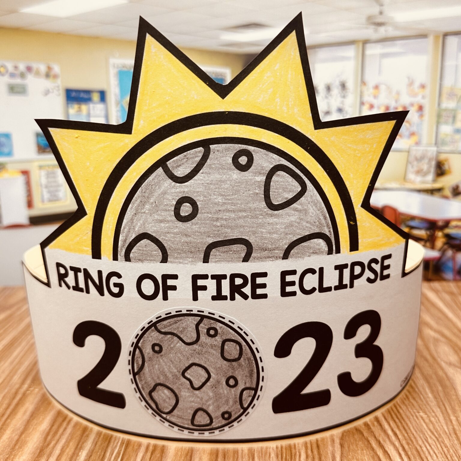 Annular Eclipse Hat - Simply Kinder + Printable Membership