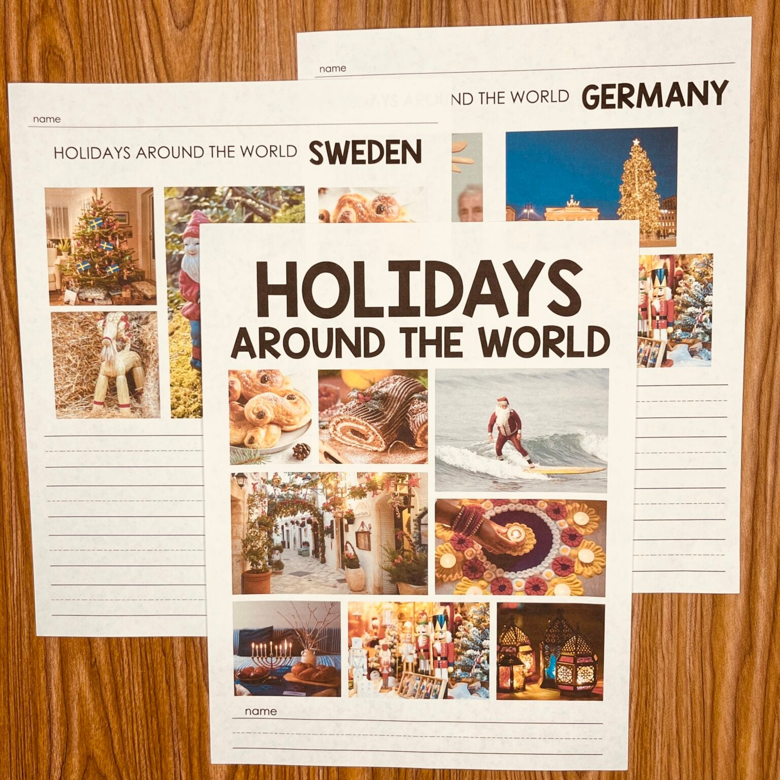 Holidays Around the World Journals - Simply Kinder + Printable Membership