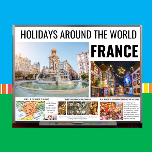 Holidays Around the World France Teaching Slides - Simply Kinder ...