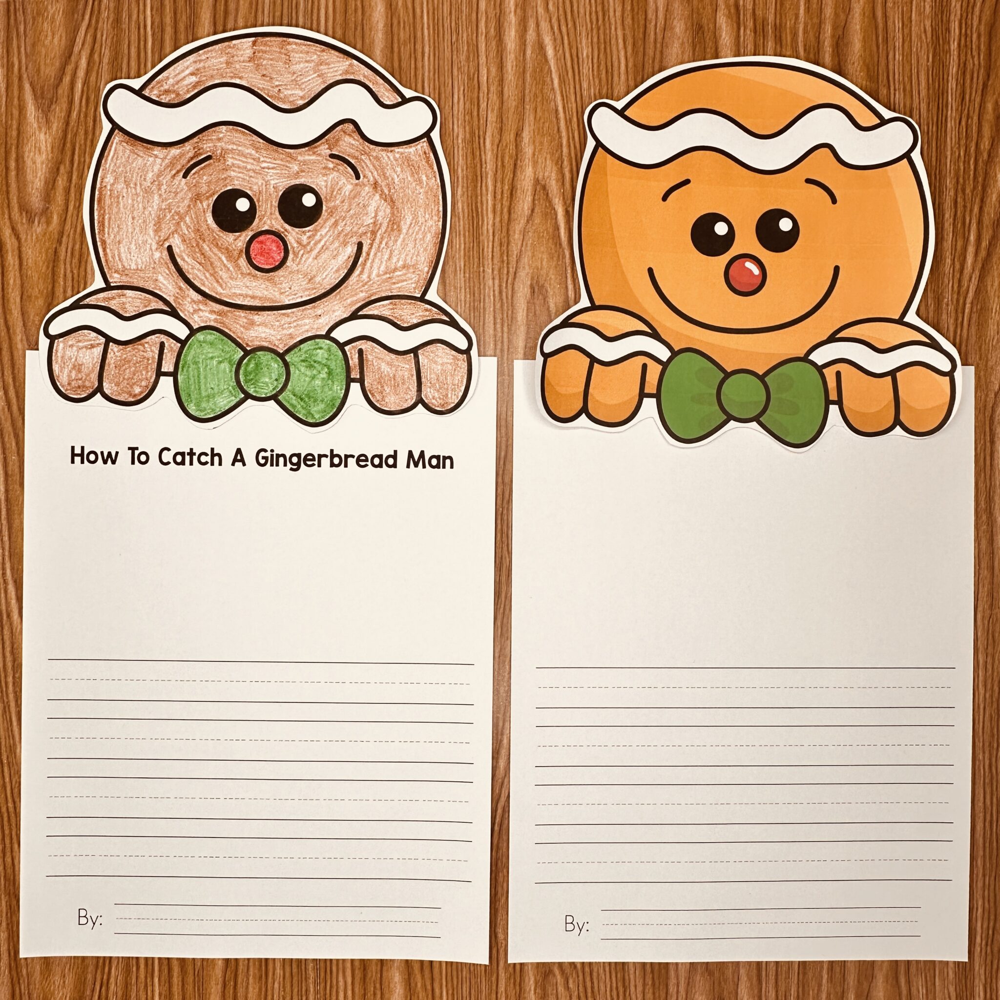 Gingerbread Day Story Topper & Writing Activities - Simply Kinder ...