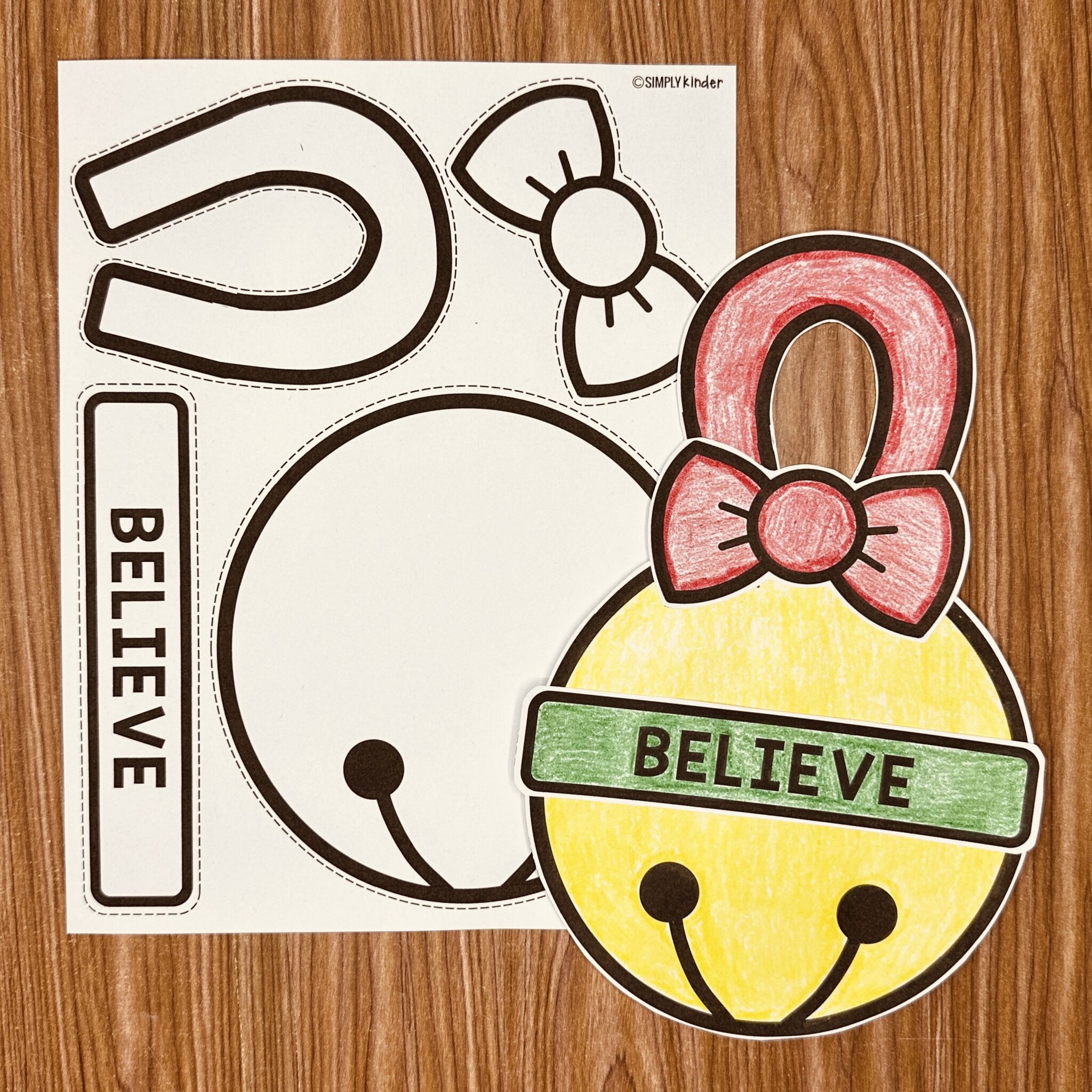 Winter Express Train Day Craft - Simply Kinder + Printable Membership