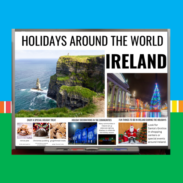 Holidays Around the World Ireland Teaching Slides - Simply Kinder ...