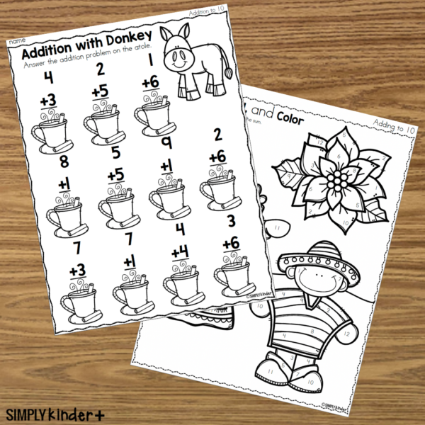 Las Posadas Addition Printables - Simply Kinder + Printable Membership