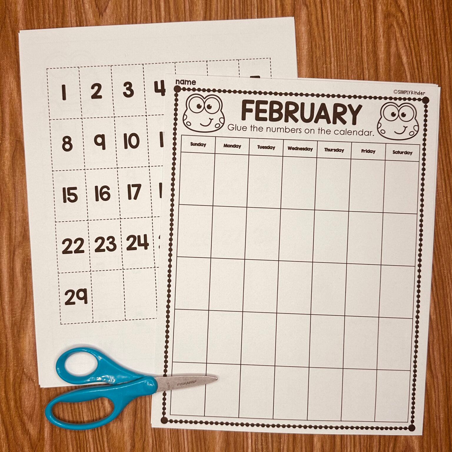 No Prep Calendar Math, Leap Year, Leap Day - Simply Kinder + Printable ...