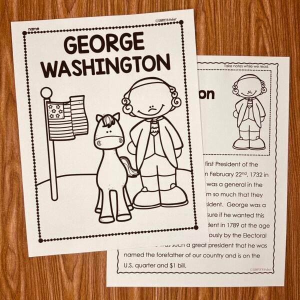 George Washington Research Report - Simply Kinder + Printable Membership