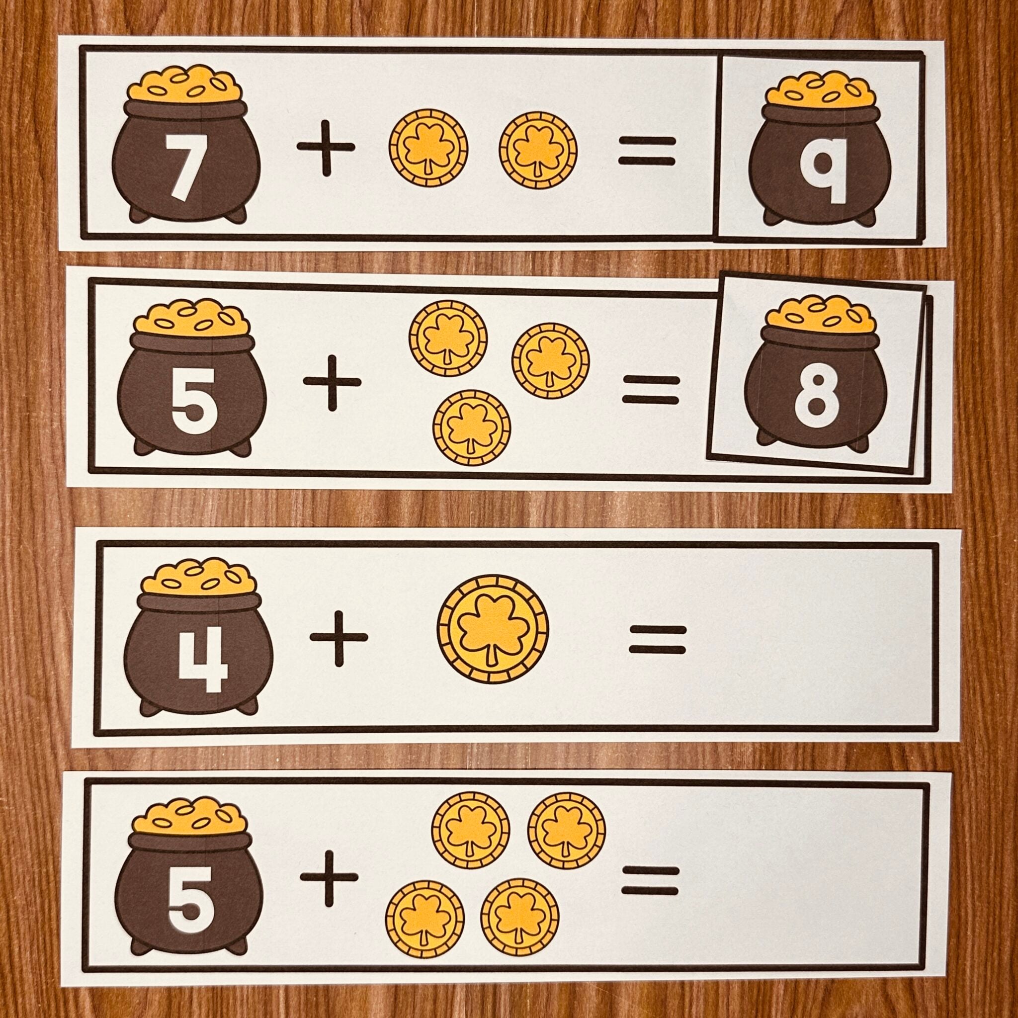 St. Patrick's Day Addition Center - Simply Kinder + Printable Membership