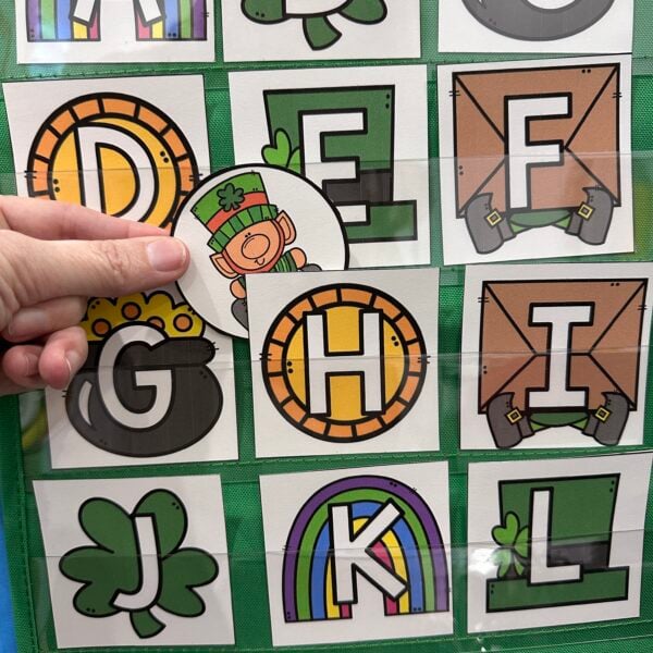 How To Catch A Leprechaun Alphabet Center - Simply Kinder + Printable ...