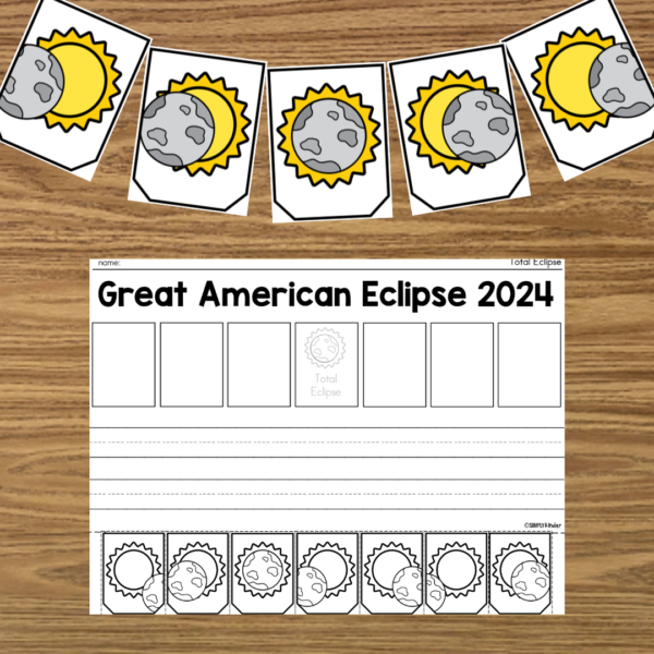 Total Eclipse Banner & Printable - Simply Kinder + Printable Membership
