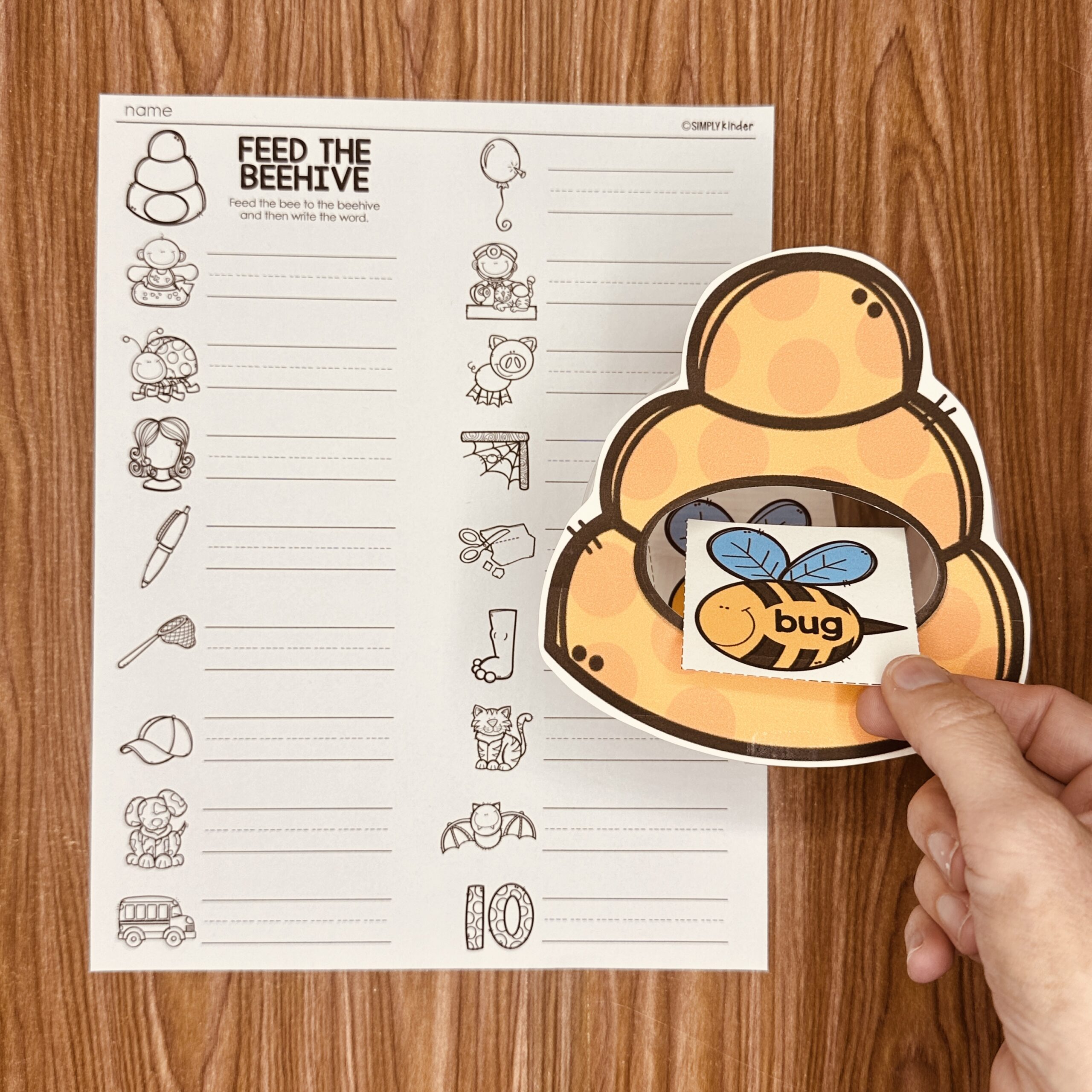 Insects Literacy Centers - Simply Kinder Plus