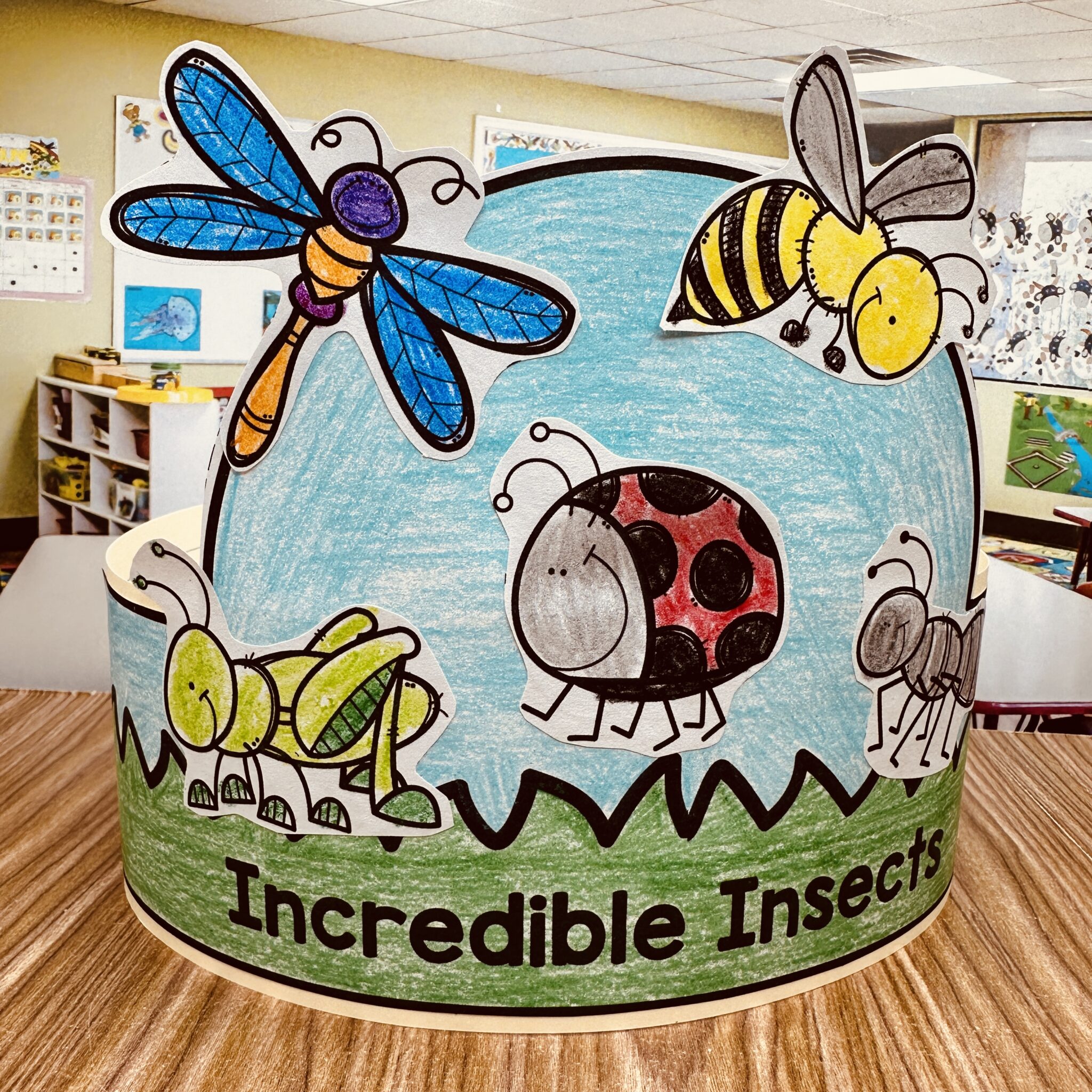 Insect Hats No Prep Printables - Simply Kinder + Printable Membership