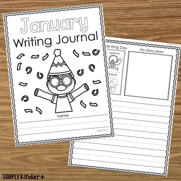 January Writing Prompts - Simply Kinder + Printable Membership
