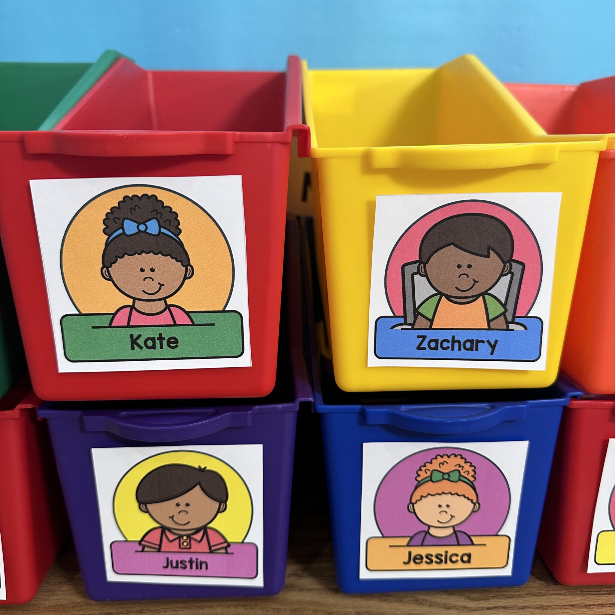 Editable Class Labels & Name Tags - Simply Kinder + Printable Membership