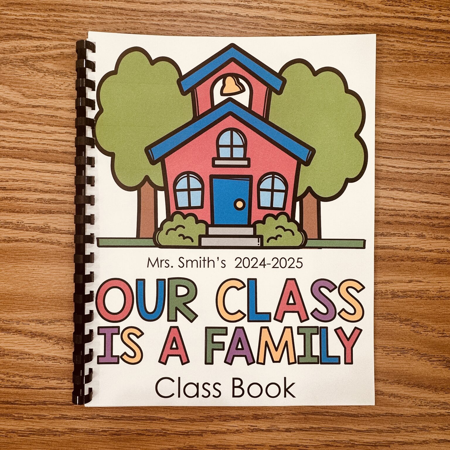 Our Class Is A Family Class Book with Printables - Simply Kinder ...