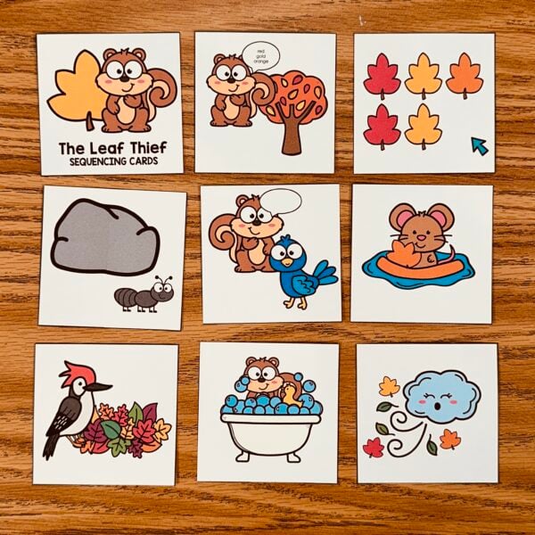 The Leaf Thief Sequencing Activities - Simply Kinder + Printable Membership
