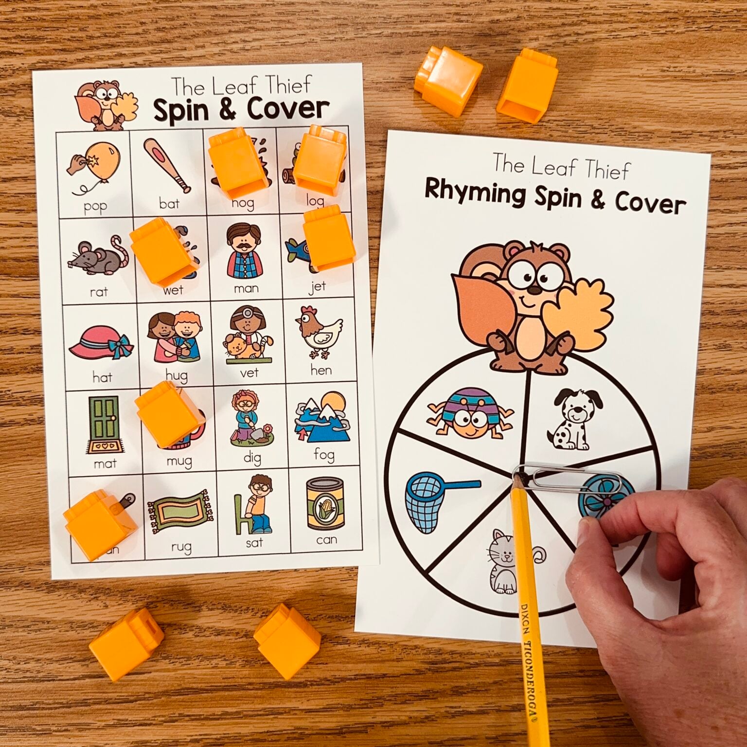 The Leaf Thief Rhyming Center - Simply Kinder + Printable Membership