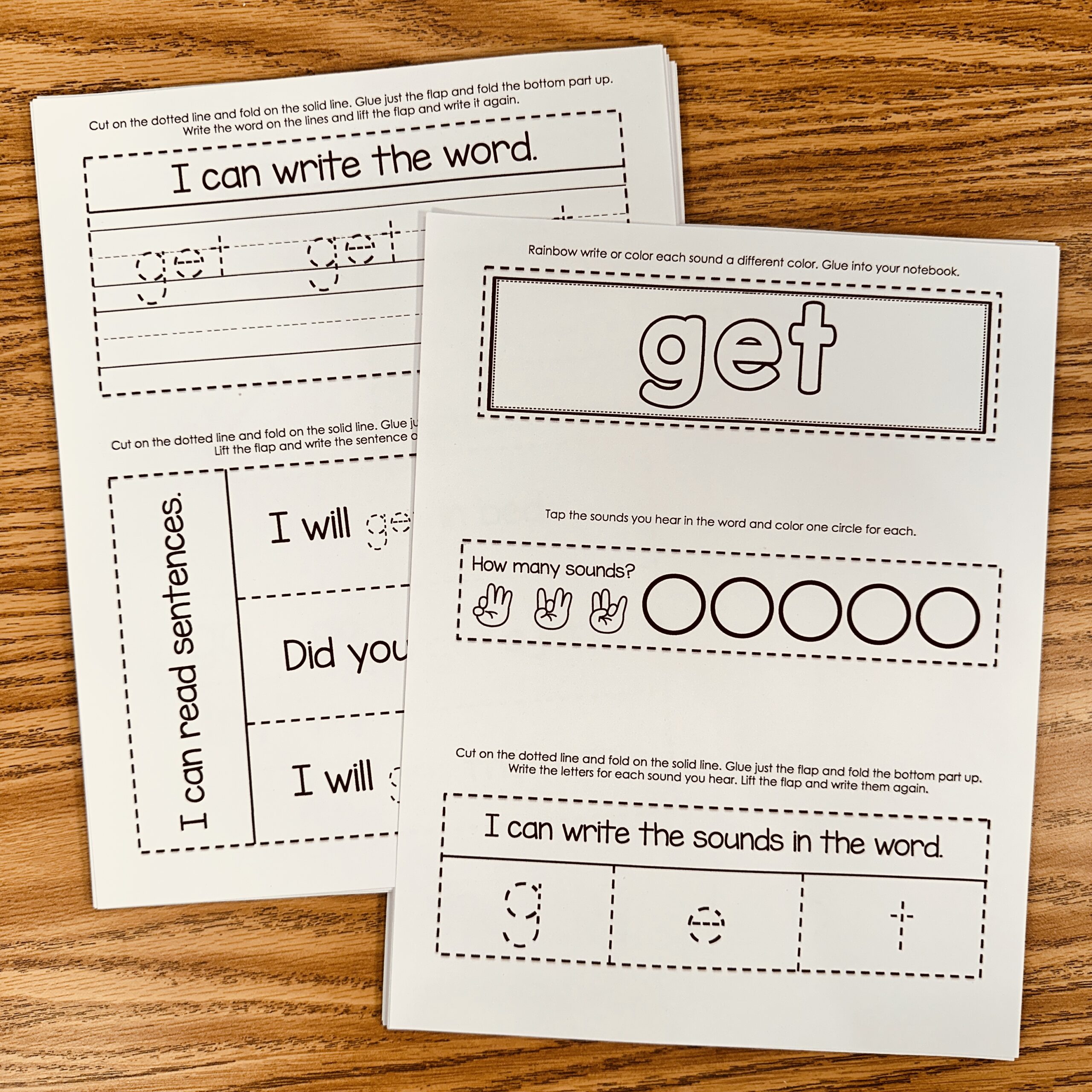 Get Sight Word Interactive Notebooks - Fry, Dolch Primer - Simply ...