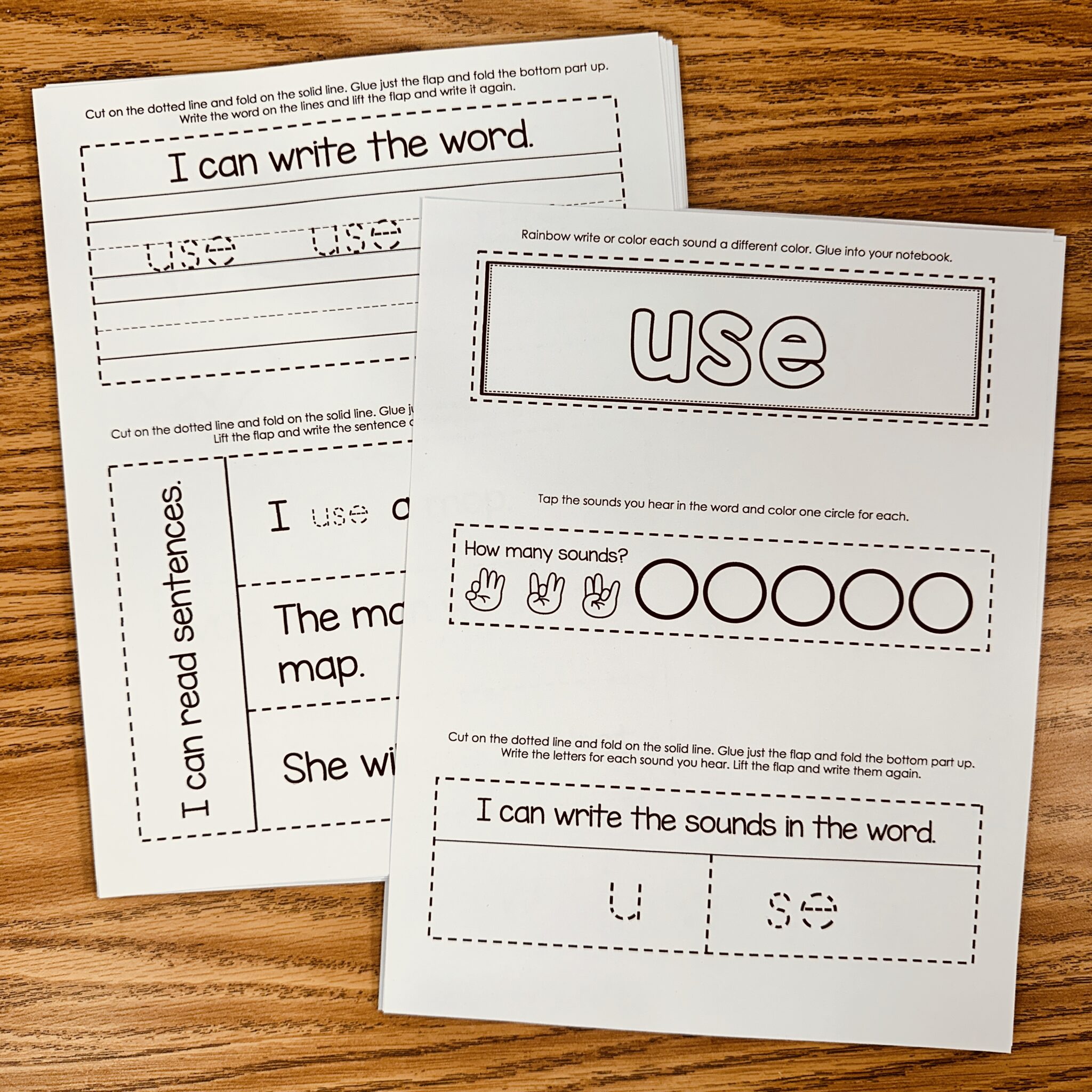 Use Sight Word Interactive Notebooks - Fry, Dolch - Simply Kinder ...